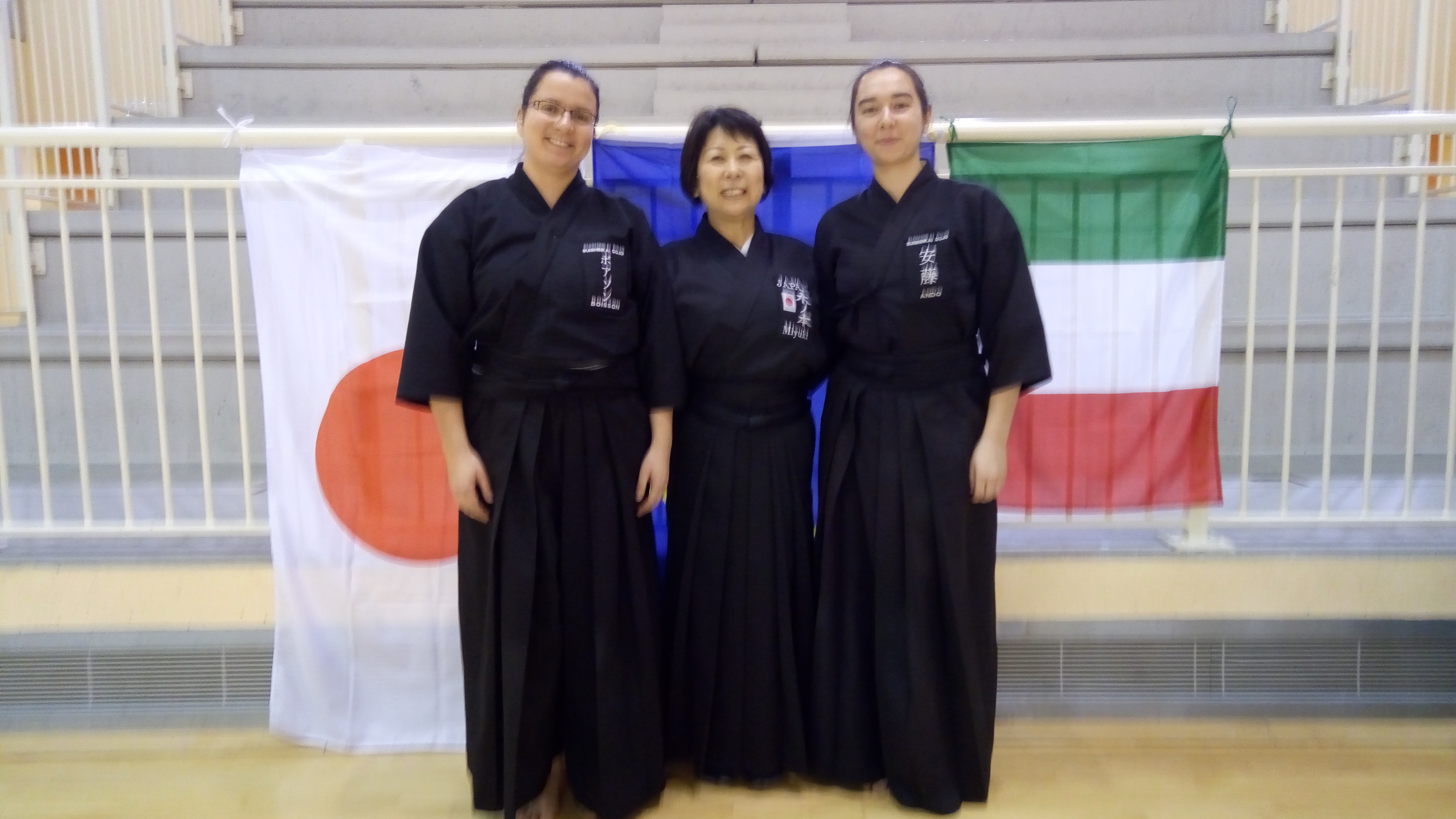 Women in iaido seminar, première édition | Suishinkai dojo